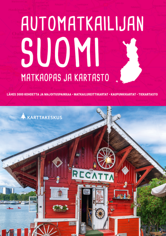 Osta Automatkailijan Suomi, matkaopas ja kartasto Autoliiton verkkokaupasta
