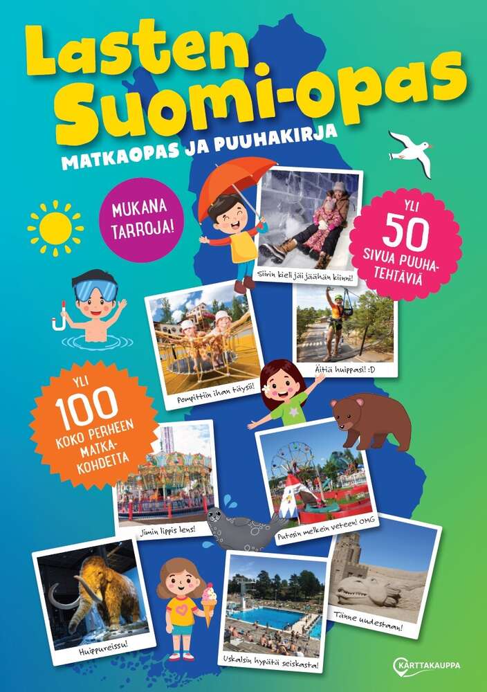 Osta Lasten Suomi - opas Autoliiton verkkokaupasta